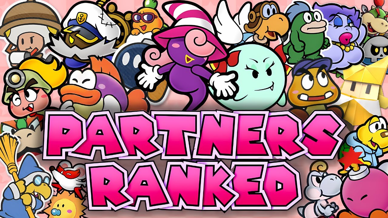 Who is the BEST Paper Mario PARTNER in the Series? (2024) - YouTube