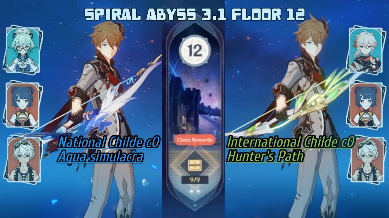 National x International Childe Abyss 3.1 floor 12 - YouTube