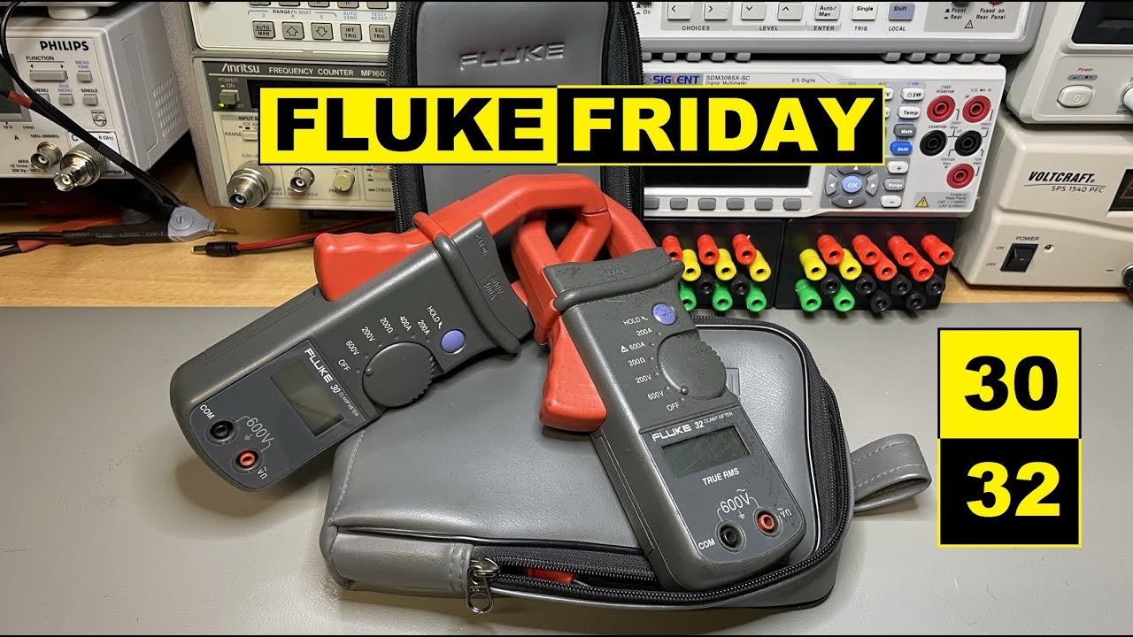 TA-0325: Fluke Friday (E5) Serie 30 32 Clamp Multimeter - YouTube