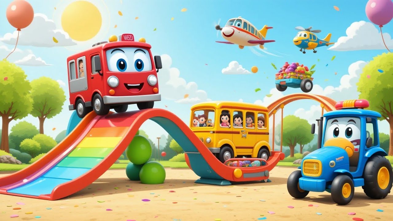 The Wonderful World of Vehicles - Educational Videos for Kids - YouTube