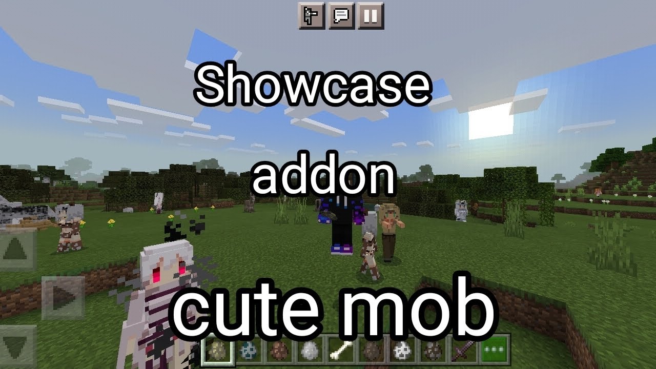showcase mods/addon cute mob - YouTube
