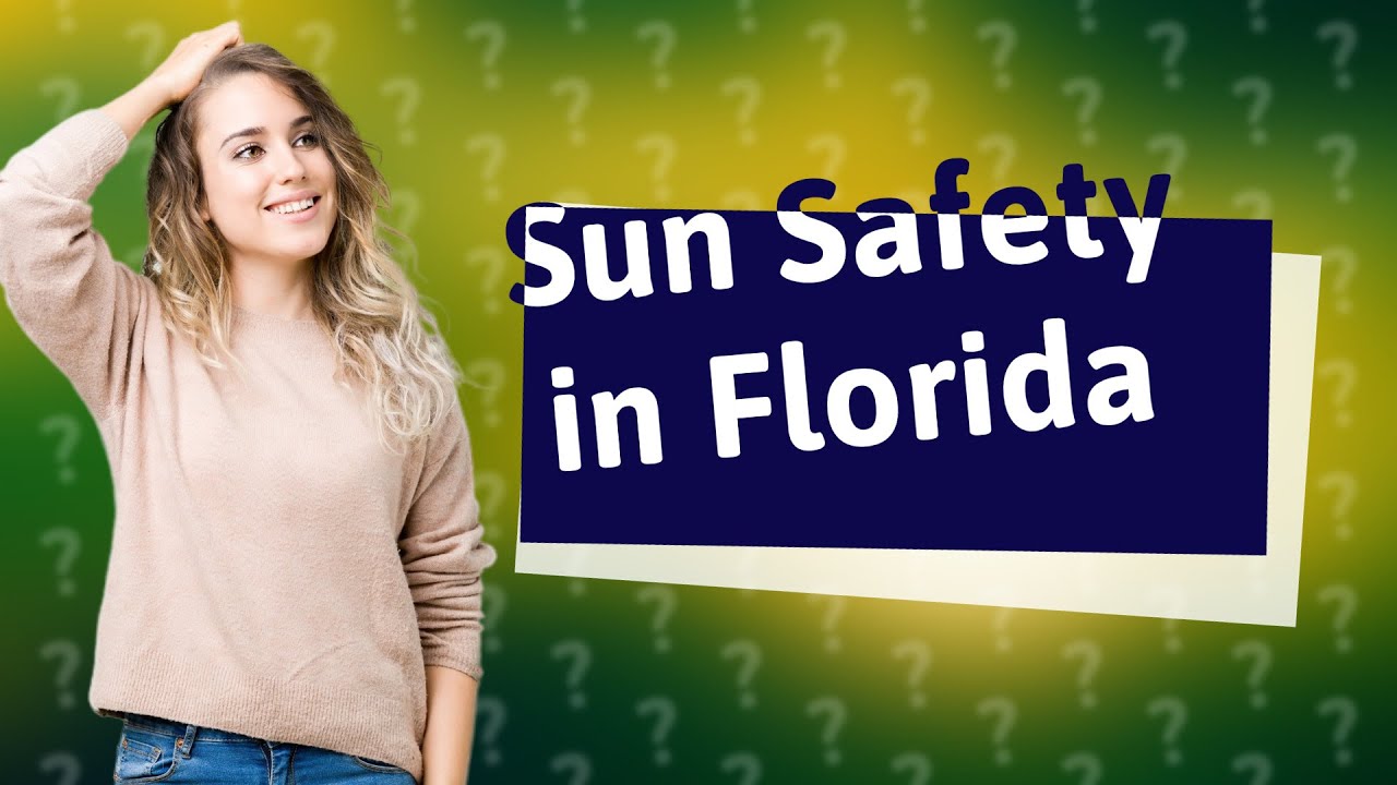 Why is the sun so strong in Florida? - YouTube