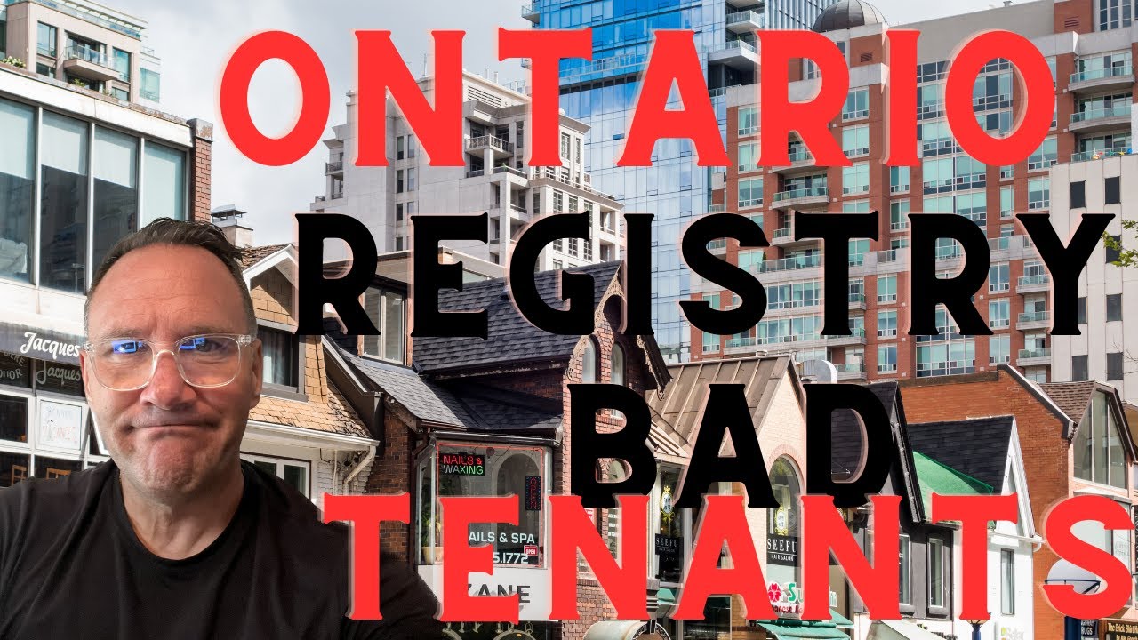 Exposed Ontario’s New Open Room Registry For Bad Tenants - YouTube