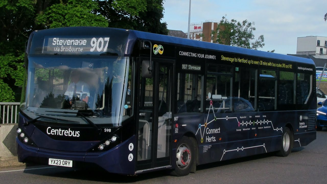 (New Bus Special) YX23 ORY | Centrebus | ADL Enviro200MMC [Voith/€6 ...