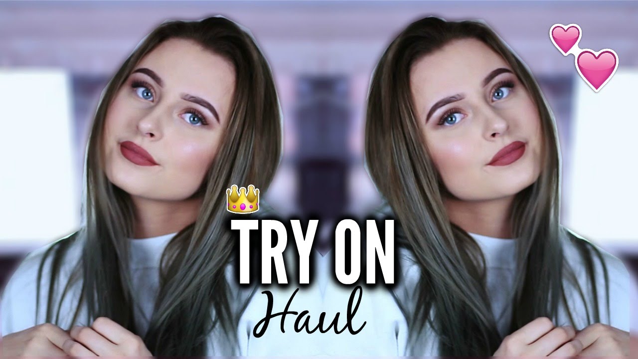 TRY ON HAUL 💕 - YouTube