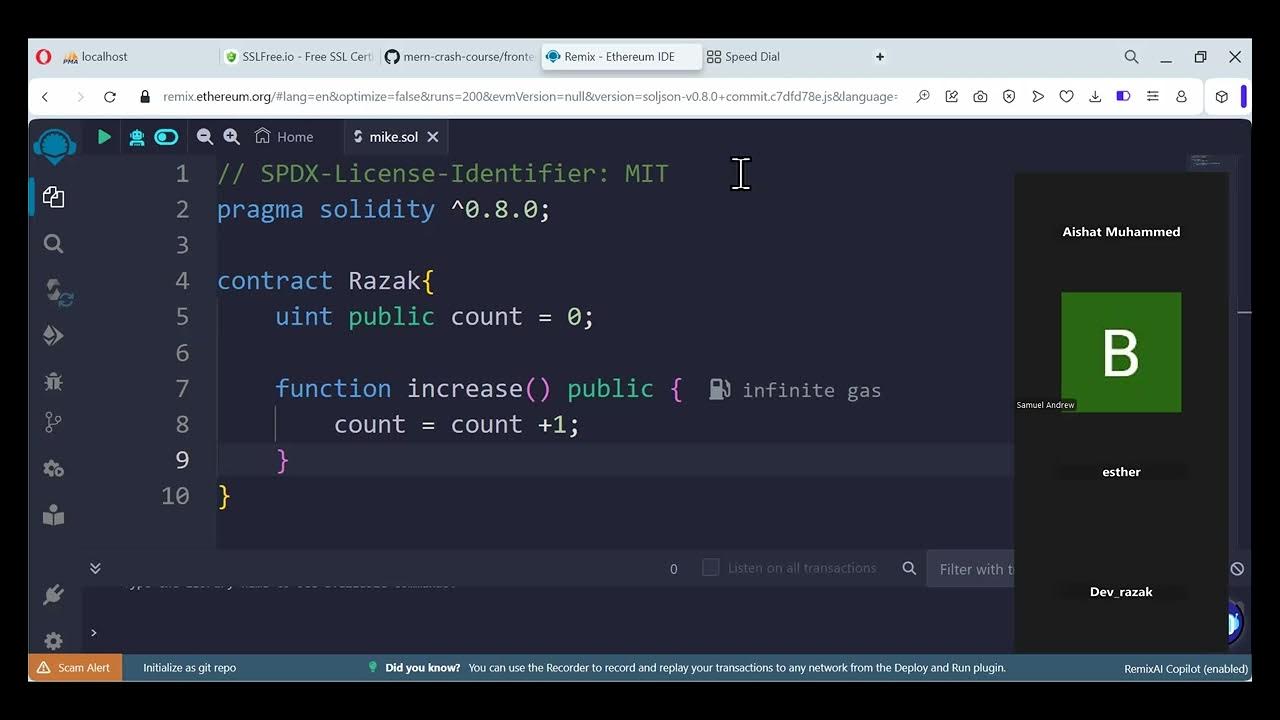 Javascript in ethereum day 6 - YouTube