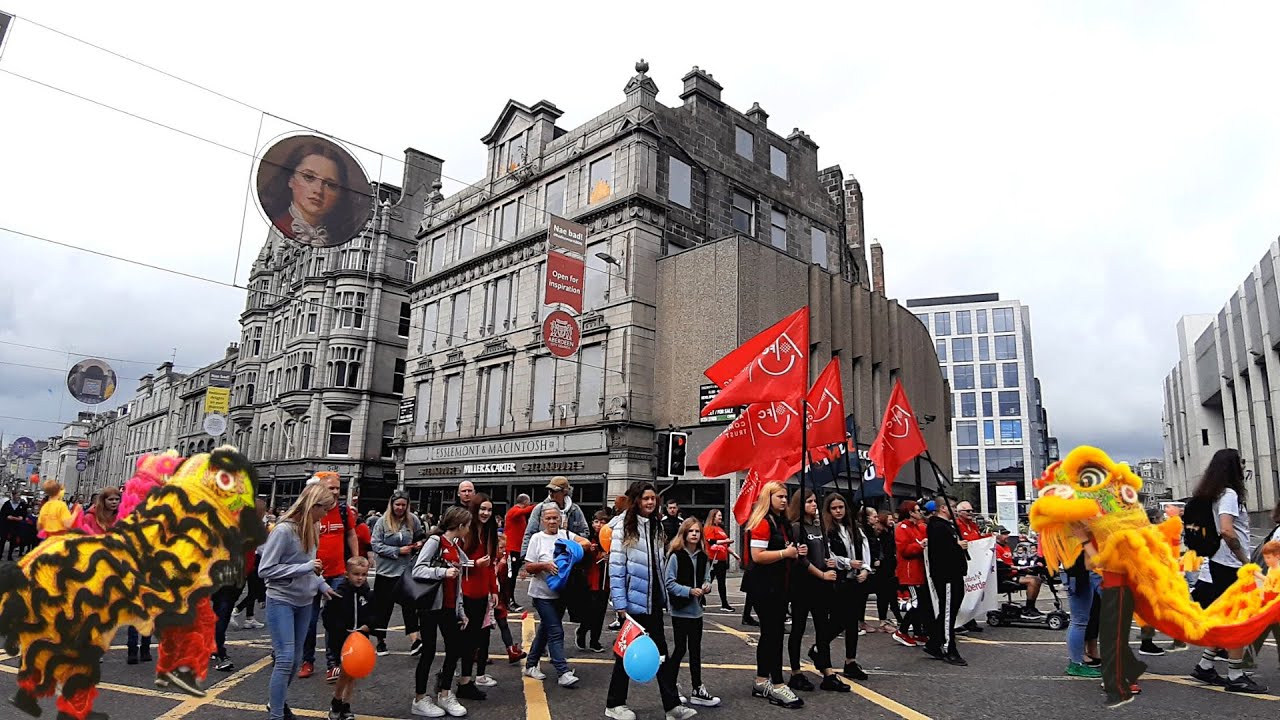 Celebrate Aberdeen Parade | Aberdeen City , Union Street | Scotland, UK ...