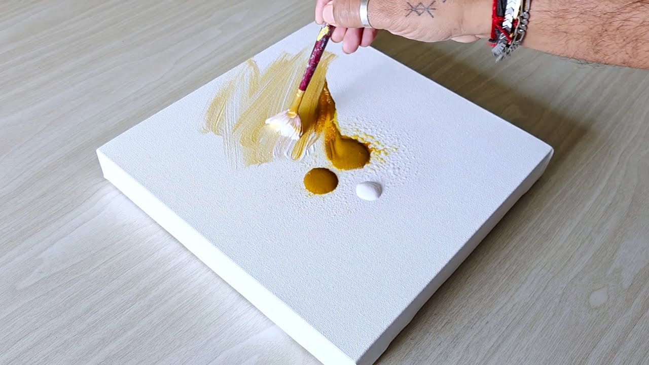 Monochromatic Painting / Easy Acrylic Painting / For Beginners / 365 ...