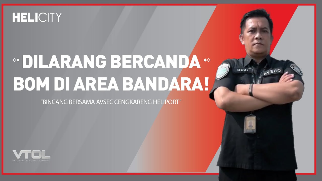 Alasan Dilarang Bercanda Bom di Bandara - YouTube