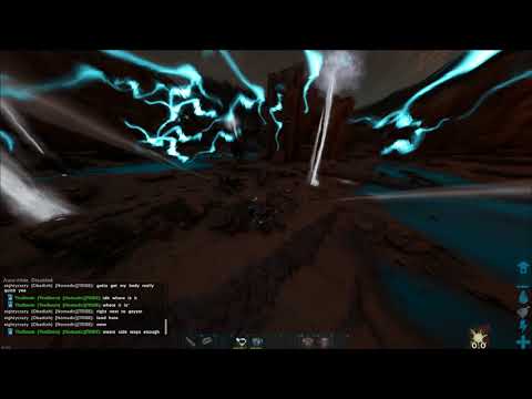 Ark Extinction Desert Titan kill with Quetz + Giga! - YouTube