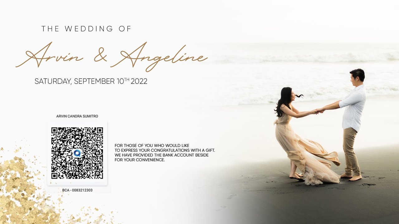 The Wedding of Arvin Chandra Sumitro & Angeline Tan - YouTube