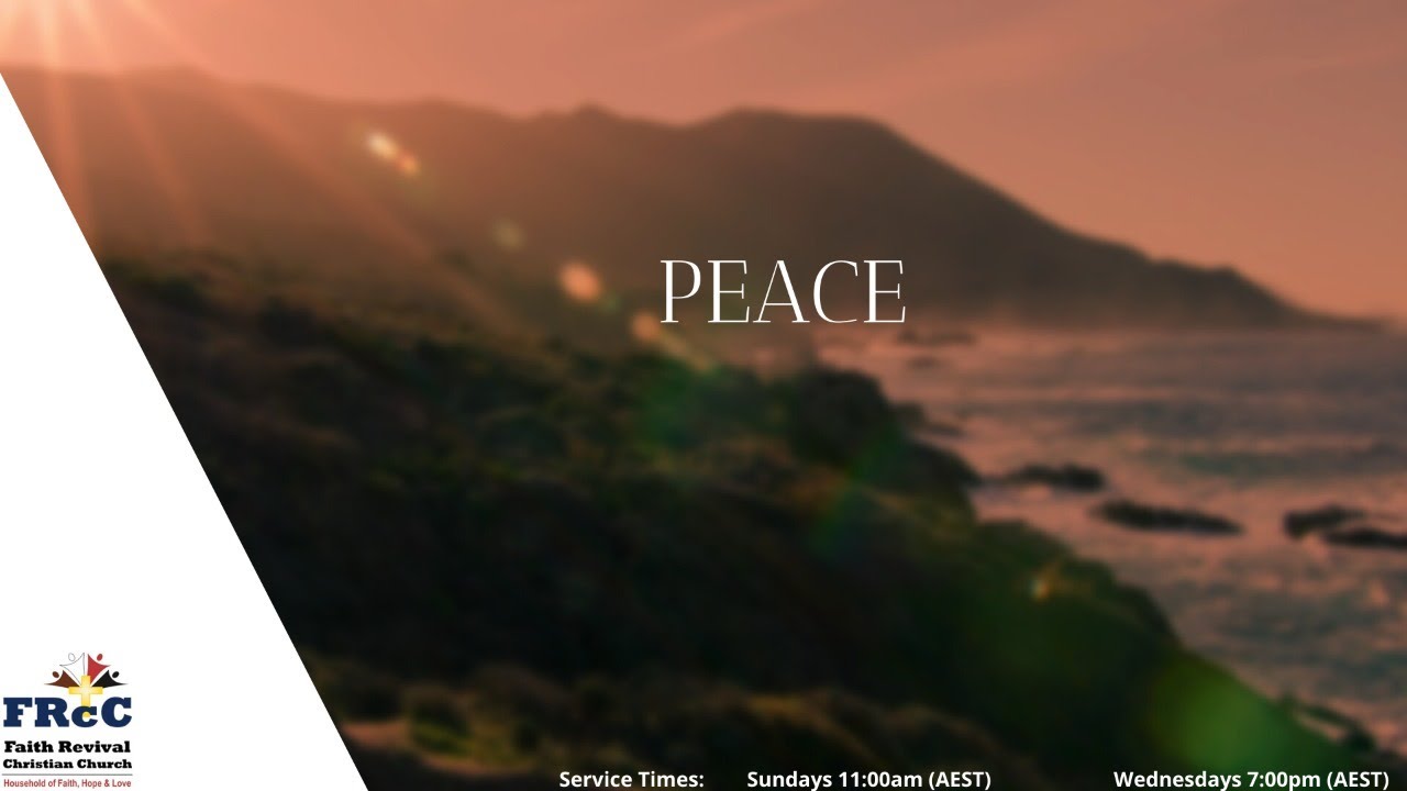 Peace | Sunday Service Live - YouTube