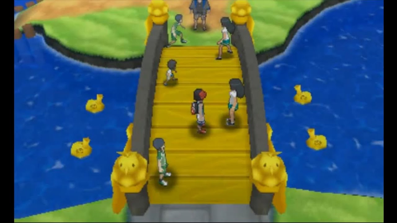 Nugget Bridge in Alola?! | Pokemon Ultra Sun(PC): - Part 28 - YouTube