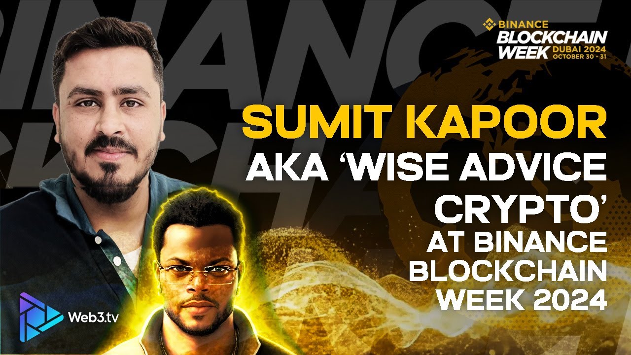 Professor Crypto interviews Sumit Kapoor, Top KOL at Binance Blockchain Week 2024! - YouTube