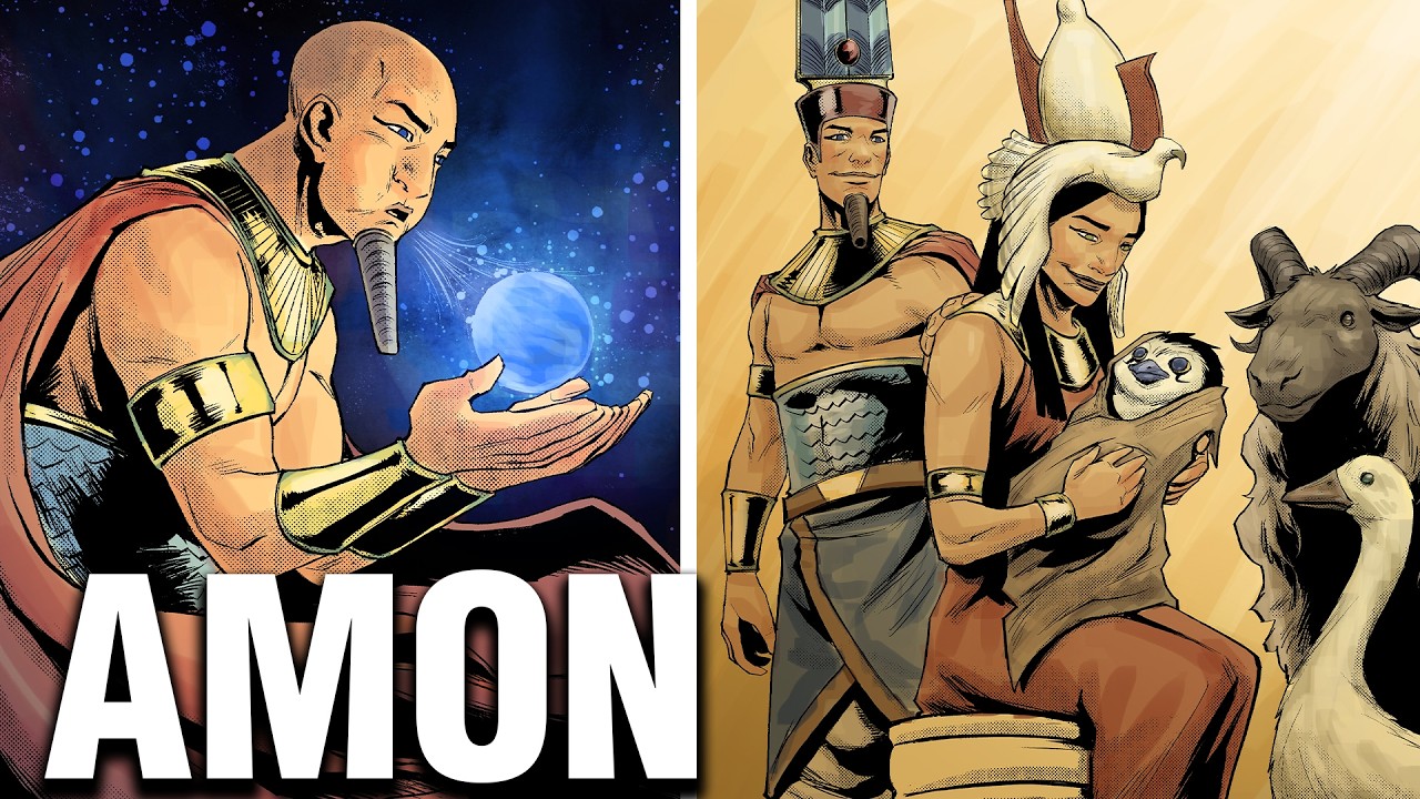 Le Puissant Dieu Amon - Mythologie Égyptienne - YouTube