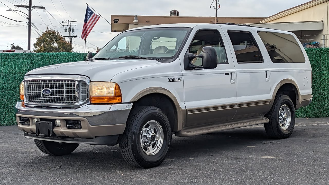 🪙FOR SALE: 2001 Ford Excursion Limited 195k Miles, 7.3L Power Stroke ...