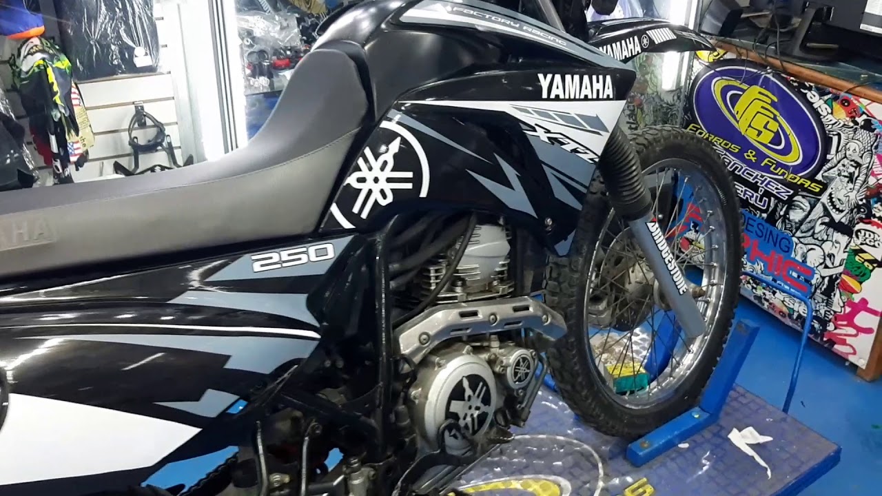 YAMAHA XTZ 250 FULL TUNING - YouTube