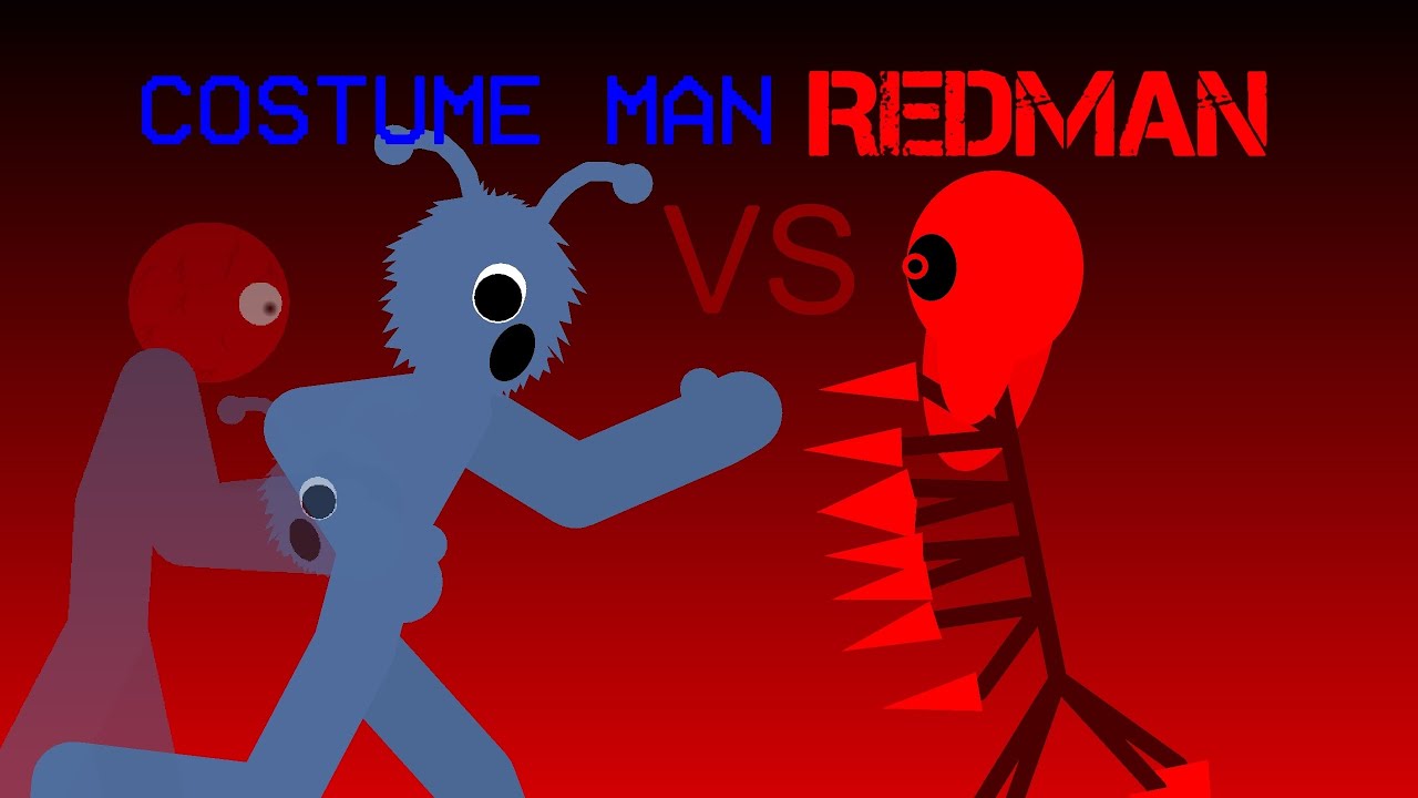 COSTUME MAN VS REDMAN (read the description) - YouTube