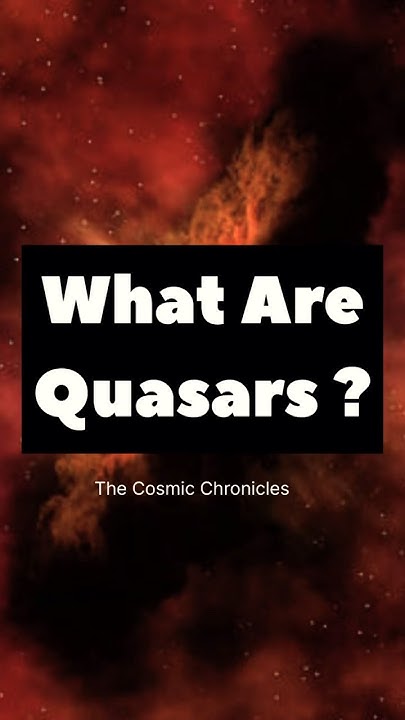 Quasars | How They Form and What They Reveal - YouTube