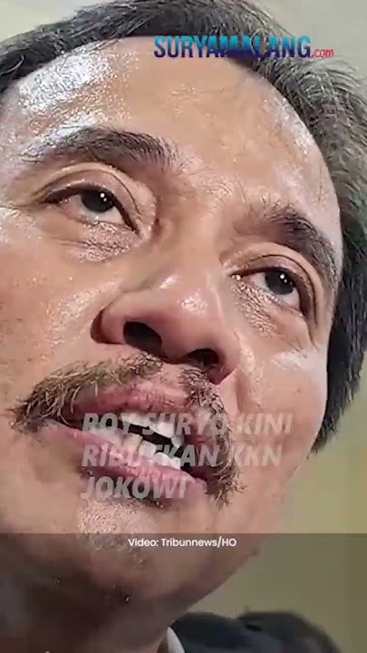 Setelah Ijazah & Skripsi, Kini Roy Suryo Sindir Proses Akademik Jokowi: Belum 100 SKS Sudah KKN ...