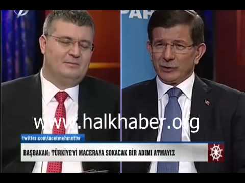 Ahmet Davutoğlu: Türkiye’de zalim bir rejim var www.halkhaber.org