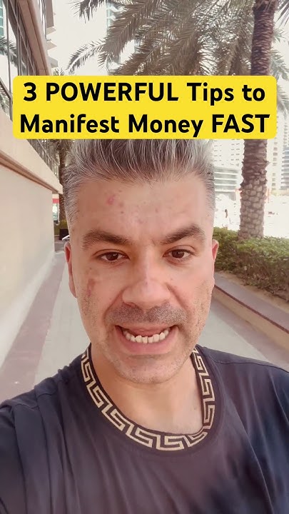 3 POWERFUL Tips to Manifest Money FAST | Use This Now - YouTube