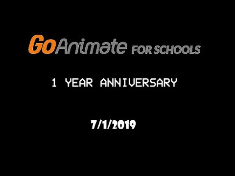 GoAnimate4schools Shutdown Experience - 1 Year Anniversary - YouTube