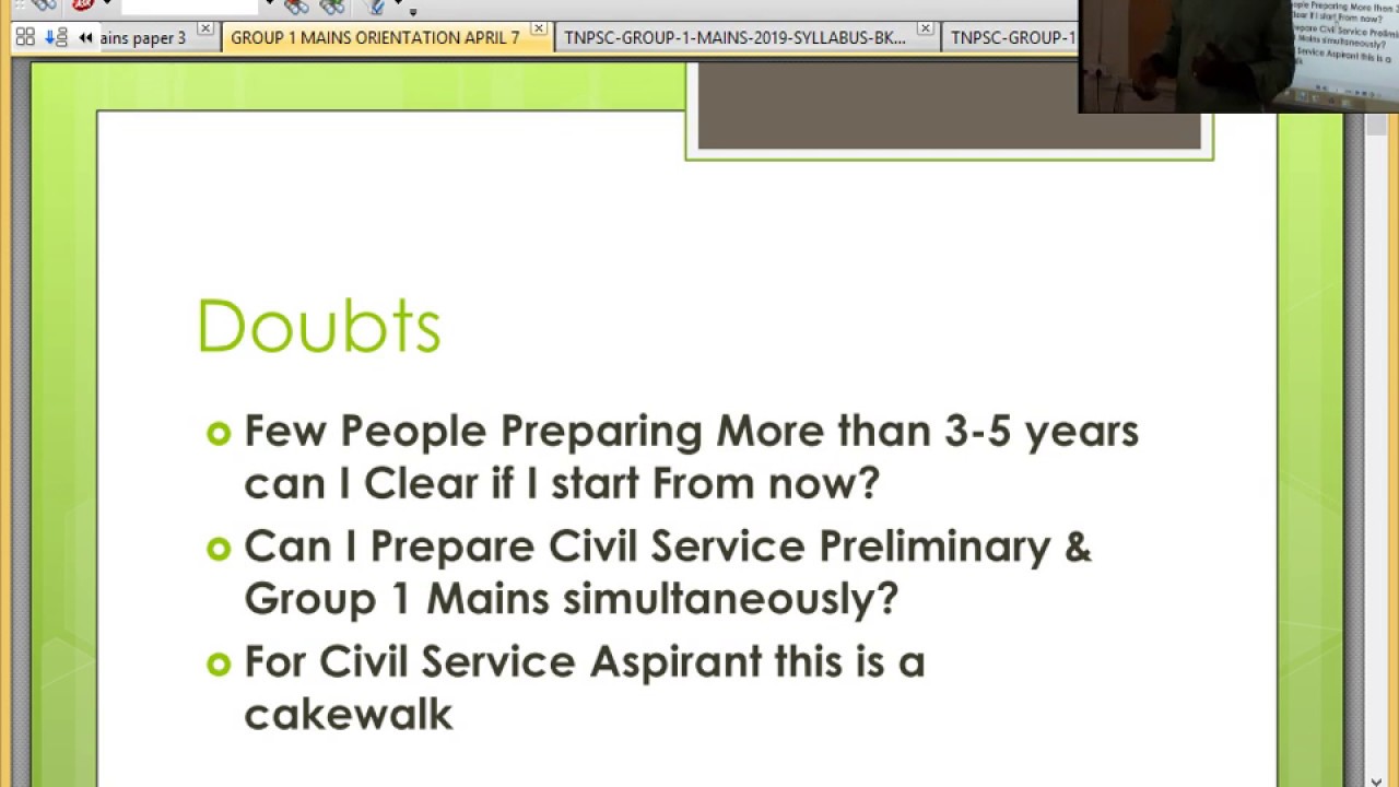 HOW TO PREPARE FOR TNPSC GROUP 1 MAINS NEW PATTERN| IAS ASPIRANTS ...