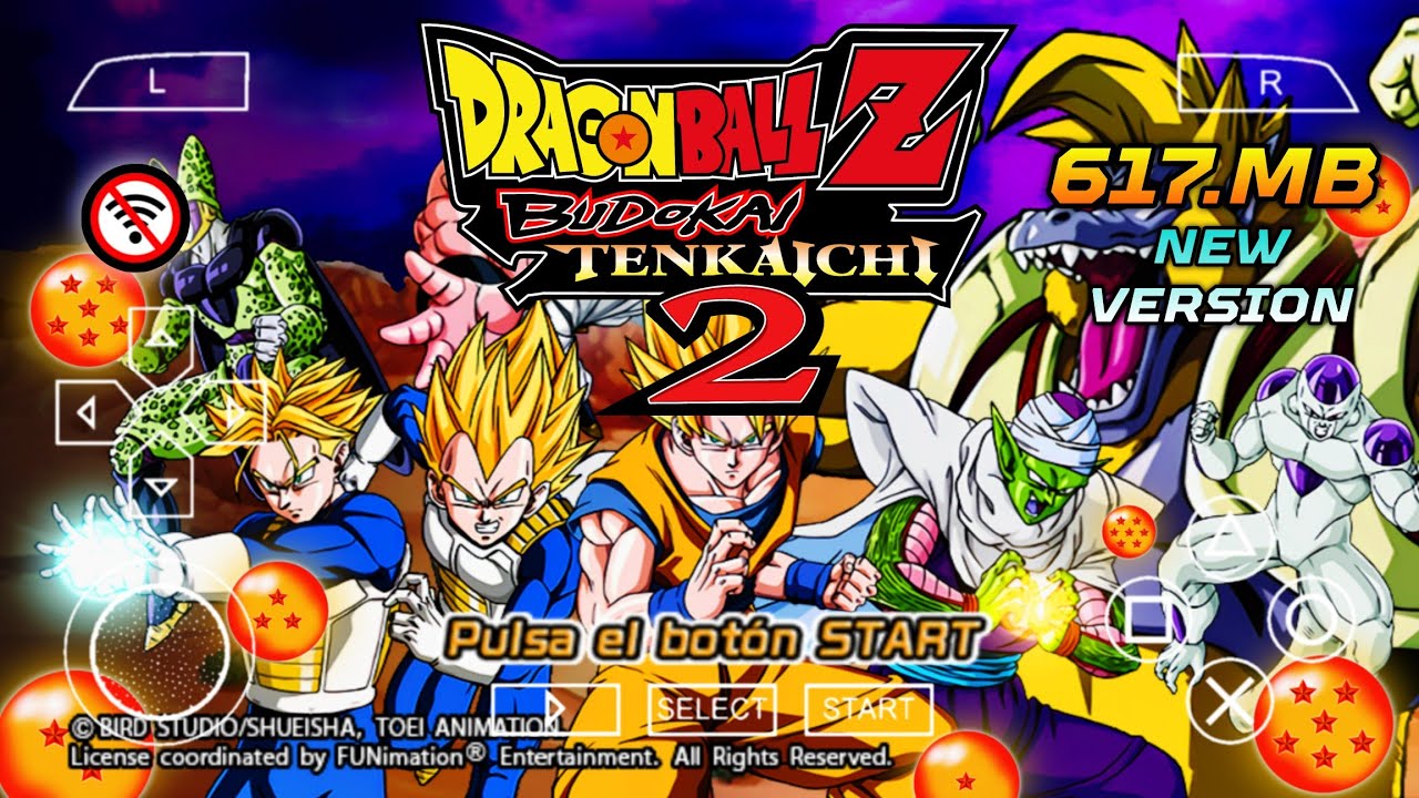 DRAGON BALL Z BUDOKAI TENKAICHI 2 MOBILE PPSSPP 2024 MOD DBZ TTT ISO ...
