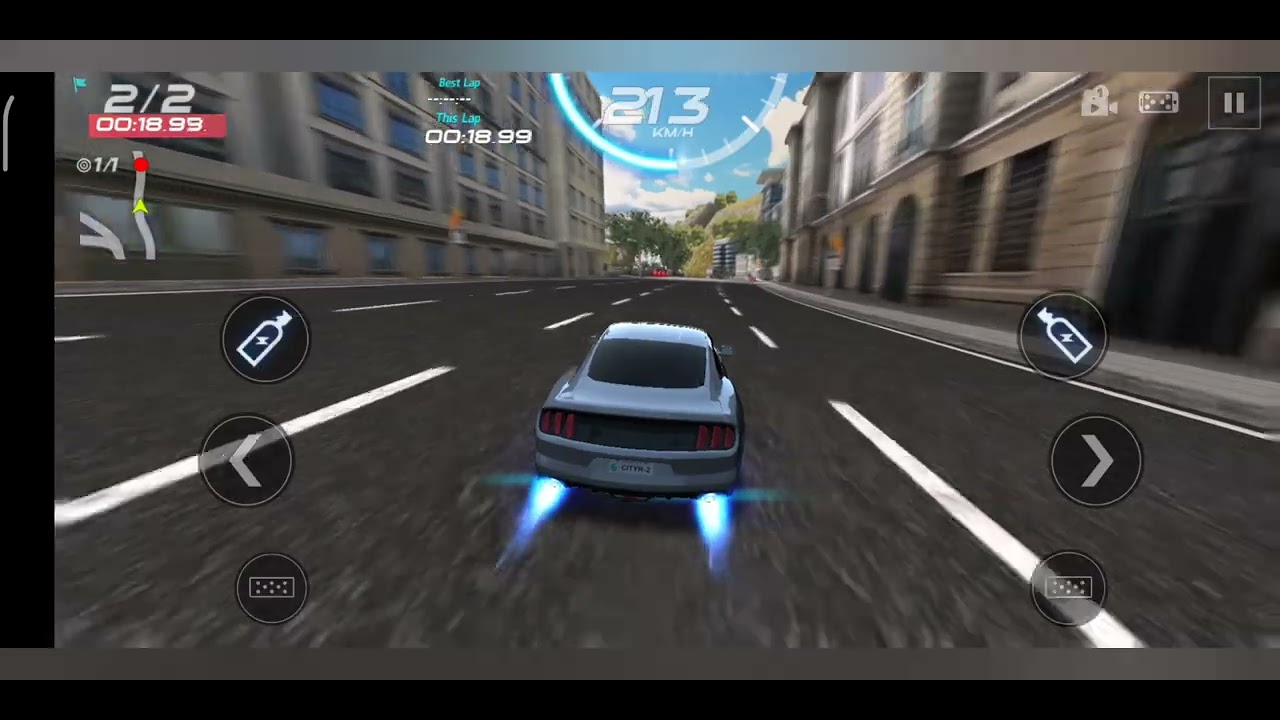 city racing 2 game play with hack and unlock all cars - YouTube
