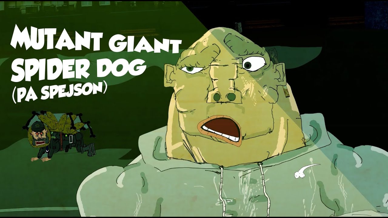 SPEJSONVLOG - MUTANT GIANT SPIDER DOG (PA SPEJSON) /ENGLISH SUBTITTLES ...