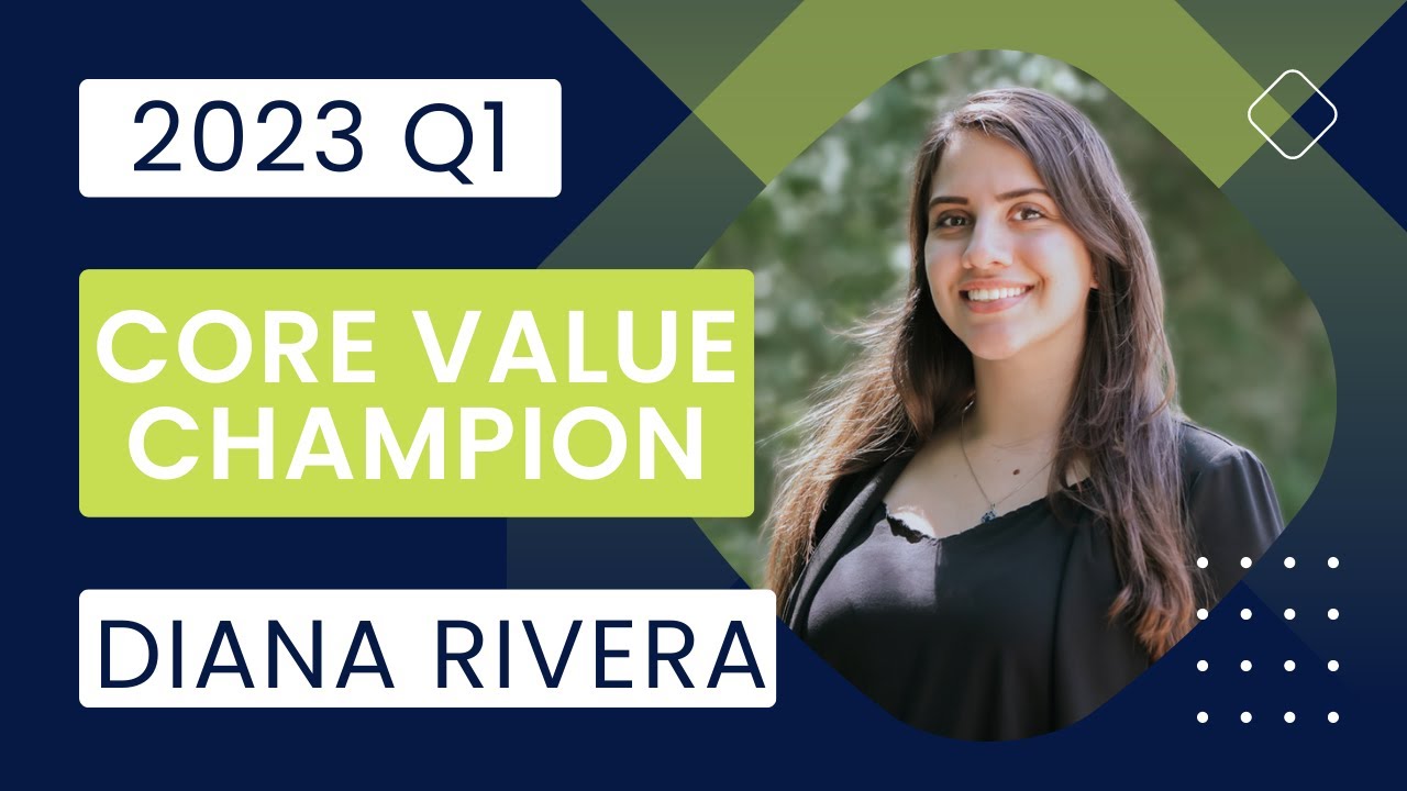 AW Labor Solutions - 2023 Q1 Core Value Champion - Diana Rivera - YouTube