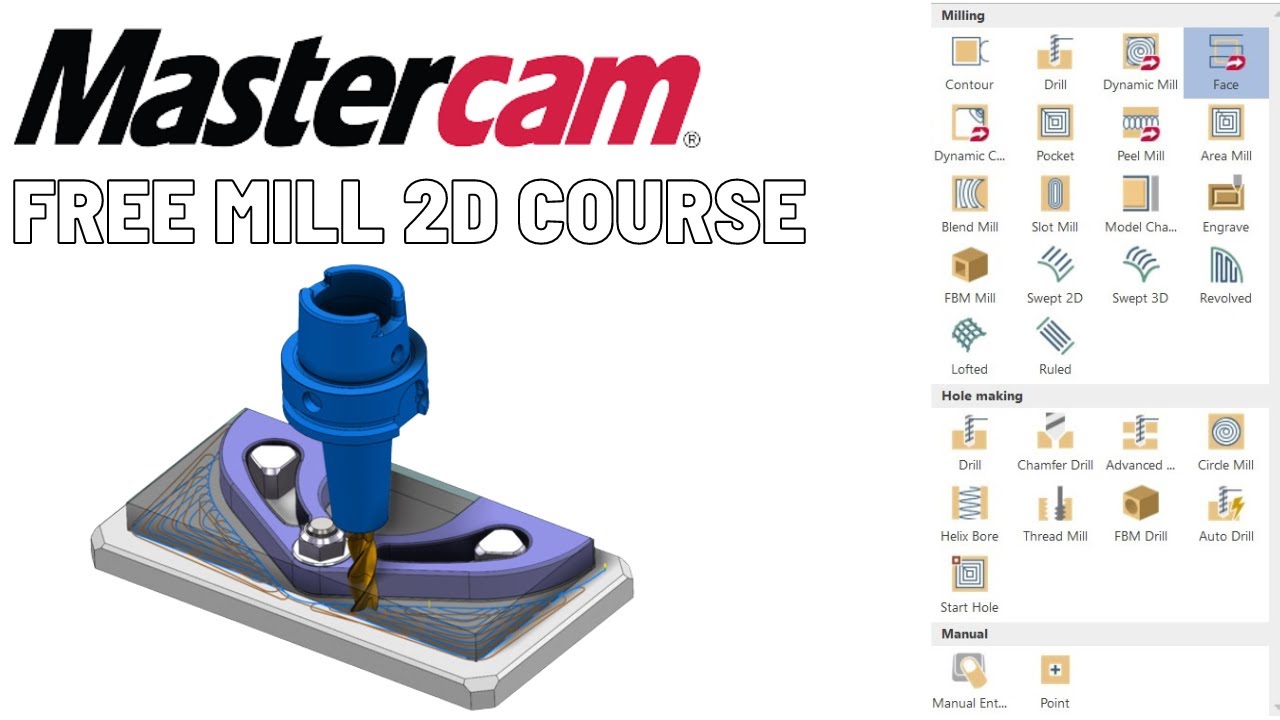 Mastercam Mill 2D Course in Hindi : 5 Things Beginners Want to Know about Mastercam - YouTube