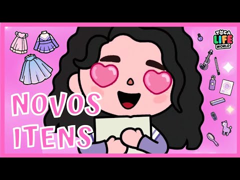 TOCA LIFE WORLD NOVAS ROUPAS, CABELOS E OBJETOS DISPONÍVEIS* New Toca ...