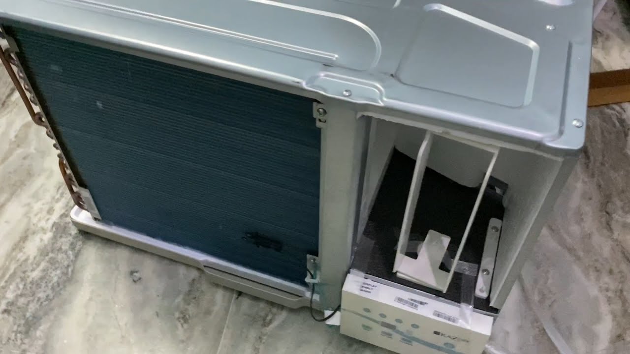 Hitachi window ac 1.5 ton 5 star unboxing - YouTube