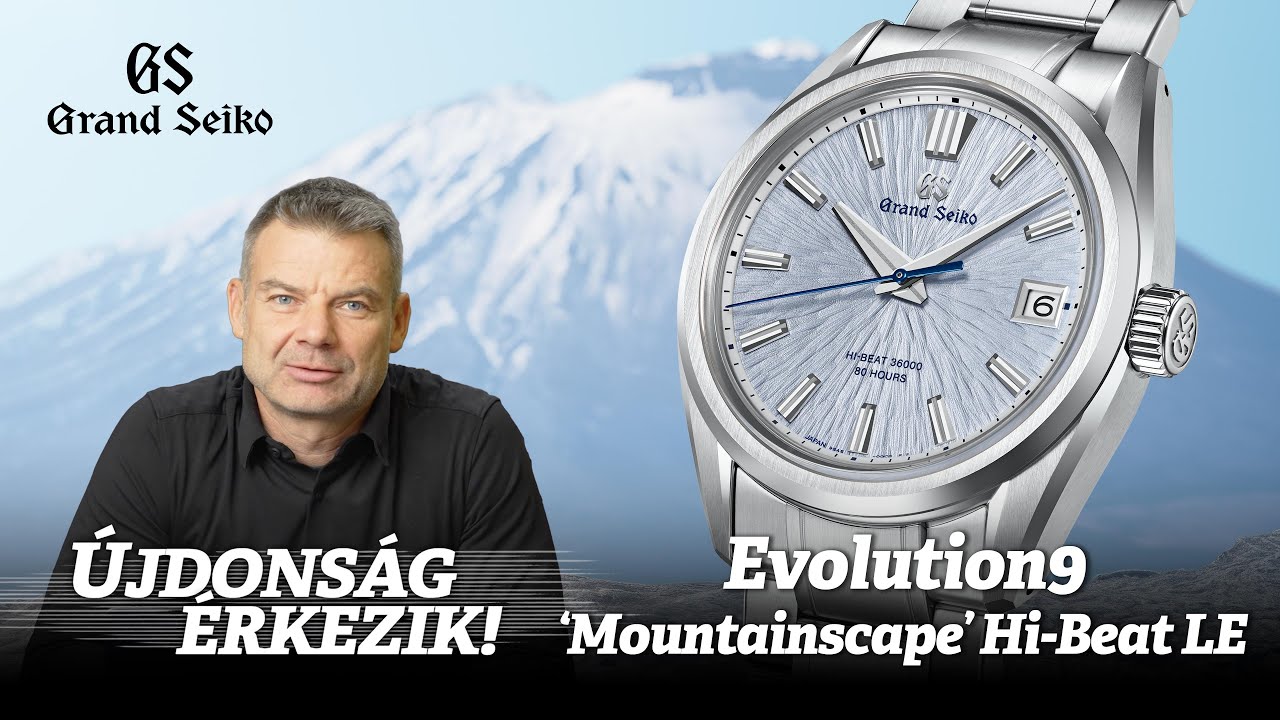 Újdonság érkezik! Grand Seiko Evolution9 'Mountainscape' Hi-Beat LE ...