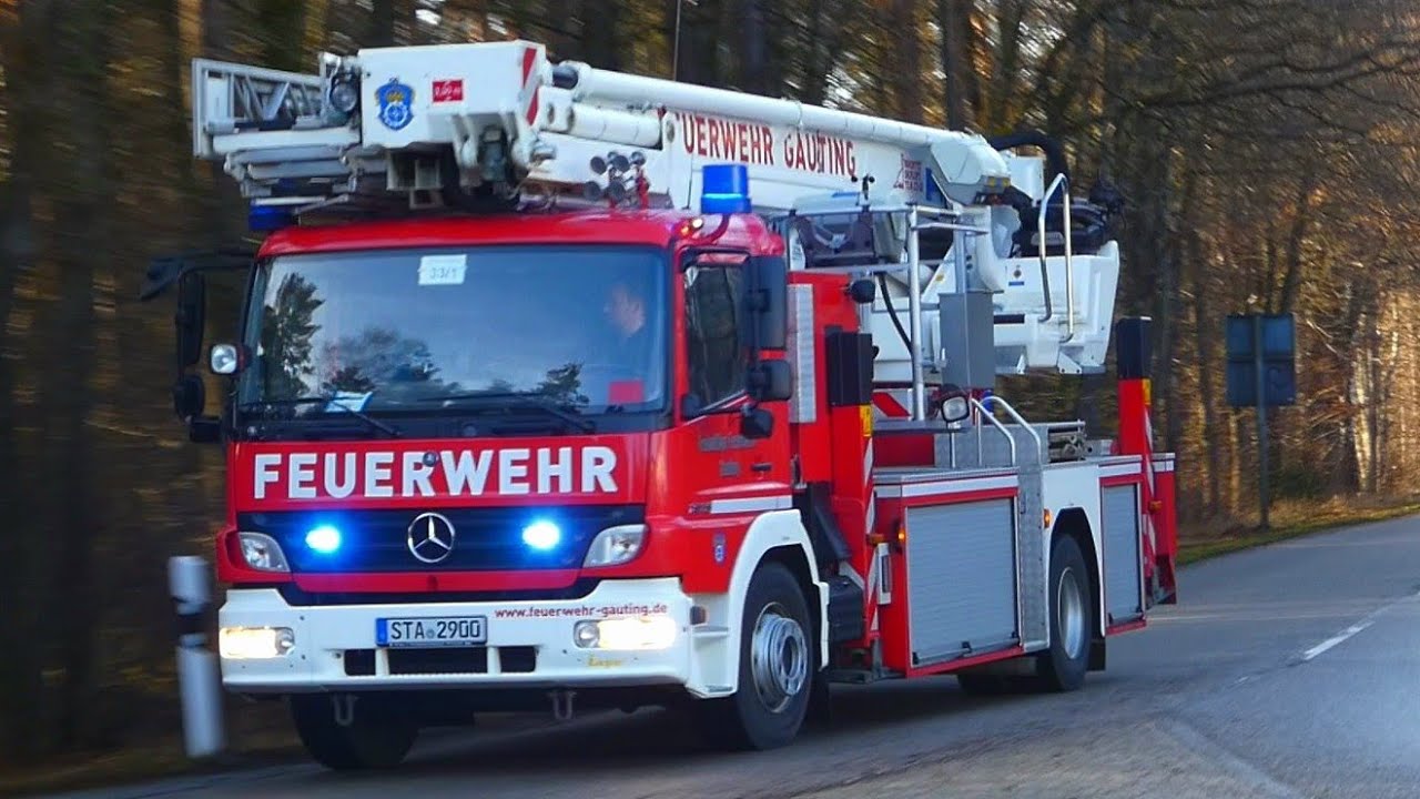 TGM 23/12 Freiwillige Feuerwehr Gauting - YouTube