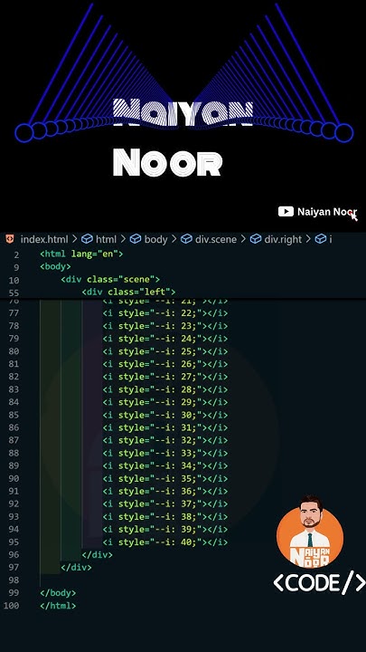 Pendulum Design Html Css Coding Naiyannoor Javascript
