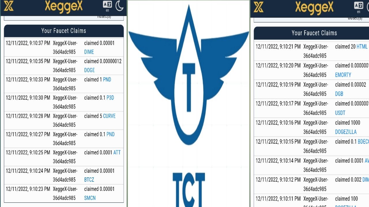 Xeggex exchange Airdrop claim free tokens 50$ - YouTube