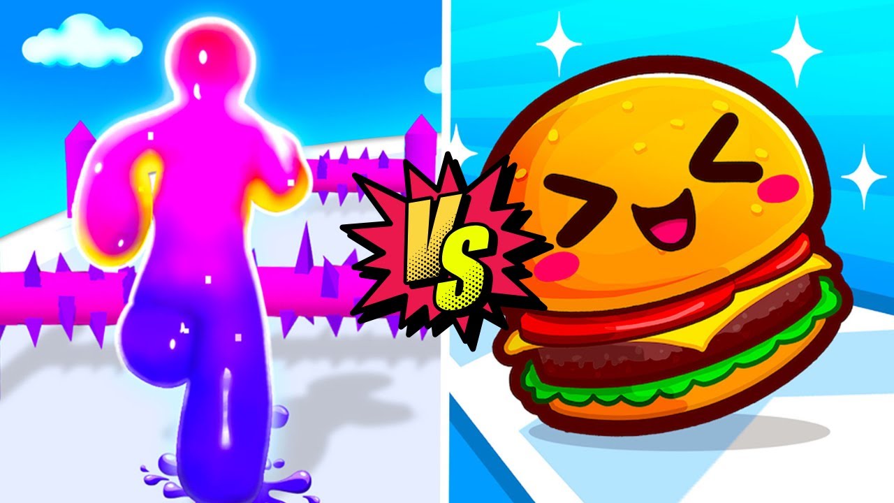 Blob Dash vs Food Run 😻😼🙀 All New Max Update Mobile Gameplay BB9523 - YouTube