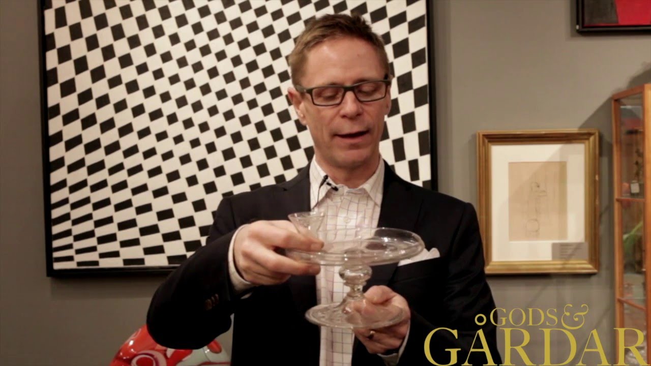 Fredrik Knutsson värderar 1600-talsglas - YouTube