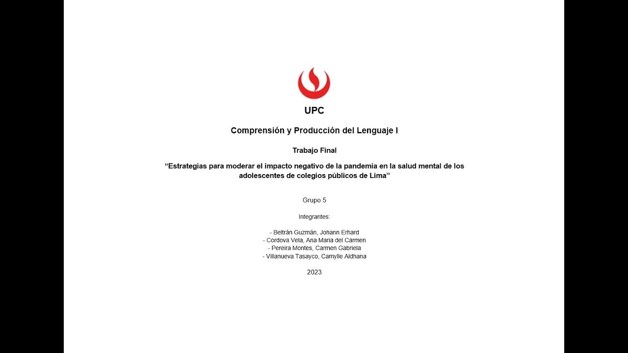 PRESENTACIÓN FINAL - GRUPO 5 - YouTube