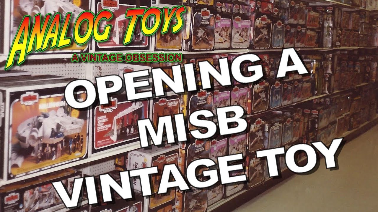 Opening a MISB Vintage Toy - YouTube