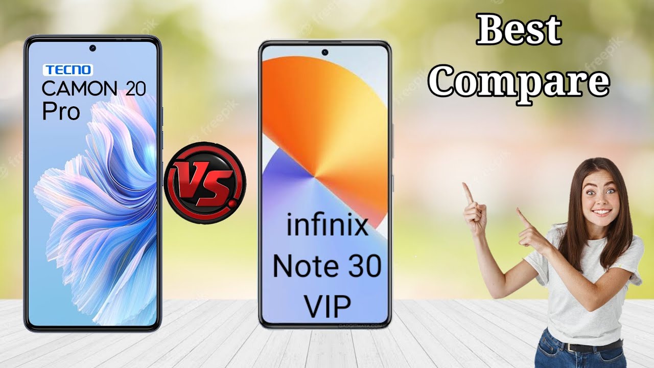 Tecno Camon 20 Pro 5G V'S Infinix Note 30 VIP || Infinix Note 30 VIP V ...
