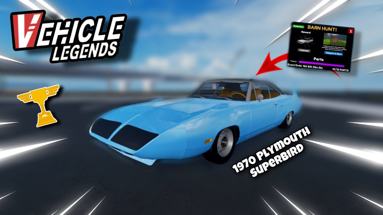 - Vehicle Legends | 1970 Plymouth Superbird!!! : The Barn Event - - YouTube