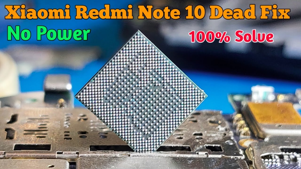 Redmi Note 10 Dead Phone repair | Redmi note 10 Pro dead solution - YouTube