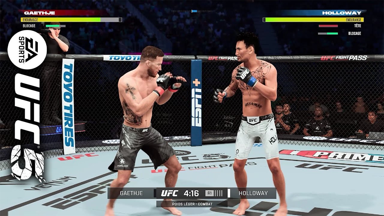 EA Sports UFC 5 - UFC 300: Justin Gaethje vs. Max Holloway - YouTube