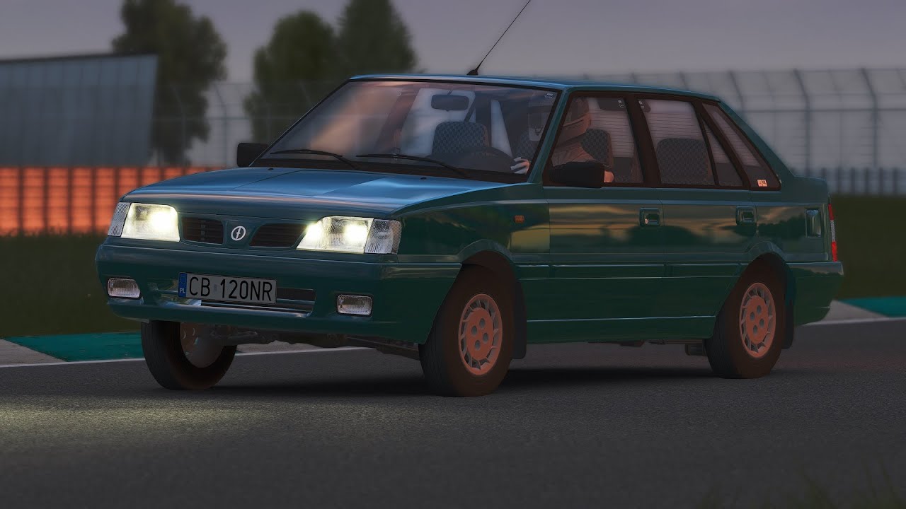 Assetto Corsa - Polonez Atu Plus 1.4 Rover - YouTube