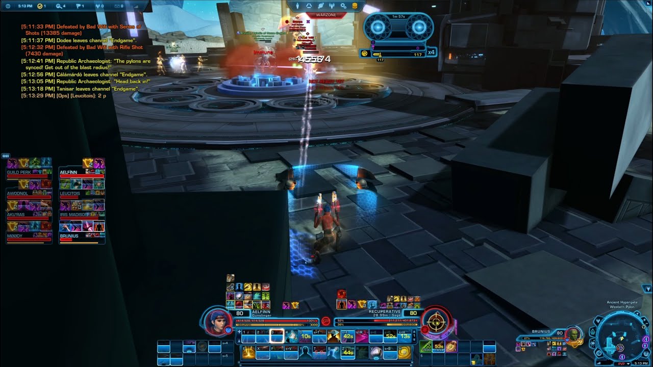 SWTOR Hypergate 12-04-24 Gunslinger (sharpshooter: good class for being ...