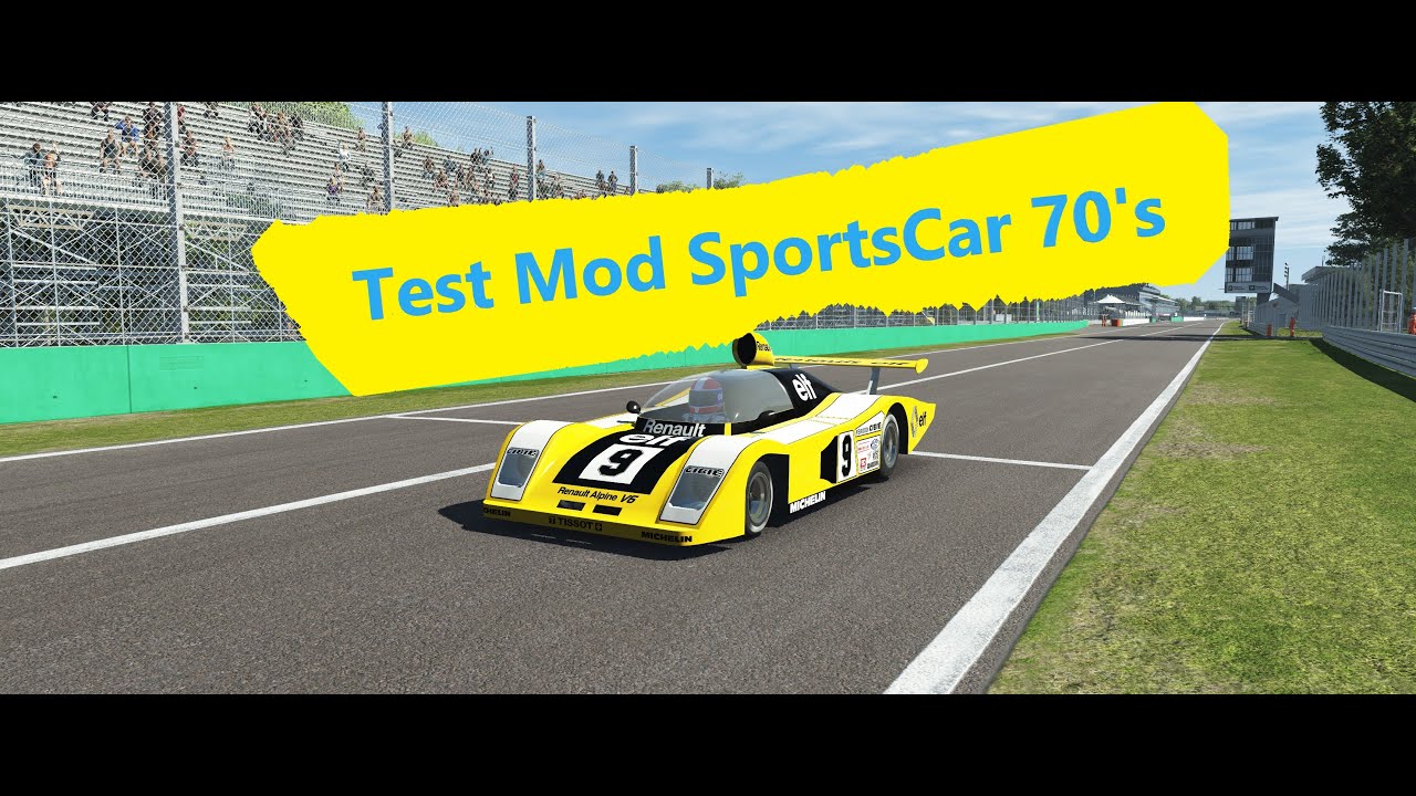 rFactor 2 =Test Mod SportsCars 70's= - YouTube